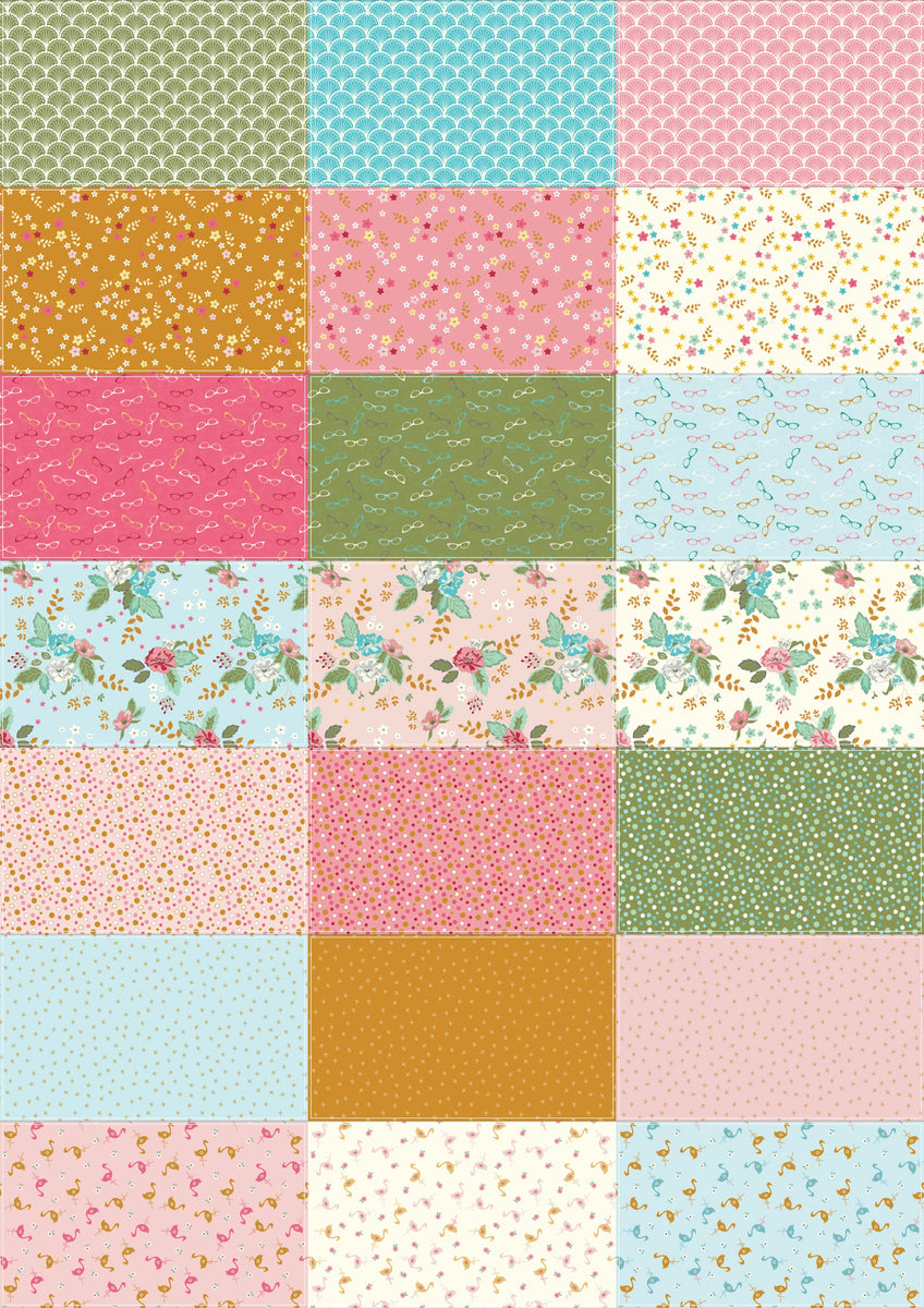 Stardust "Floral Butterscotch Sparkle" by Beverly McCullough for Riley ...